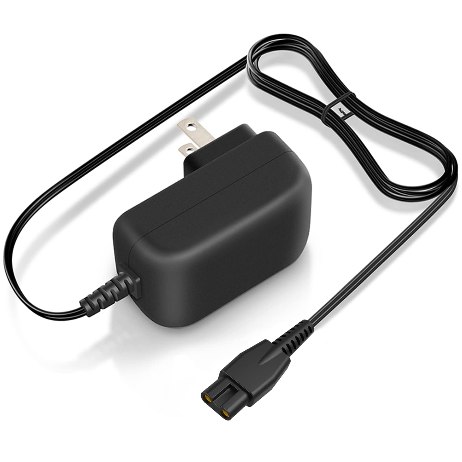 UL Listed Power Cord for Skull Shaver Charger for Pitbull Gold Silver Pro/Palm/Beast Trimmer Replacement AC Adapter for Butterfly Kiss Clipper 6.0Ft Extra Long DC Supply PERFEIDY