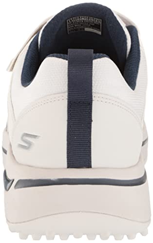 Skechers Men's Arch Fit Golf Shoe Sneaker, White/Navy 2 Strap, 11 Wide