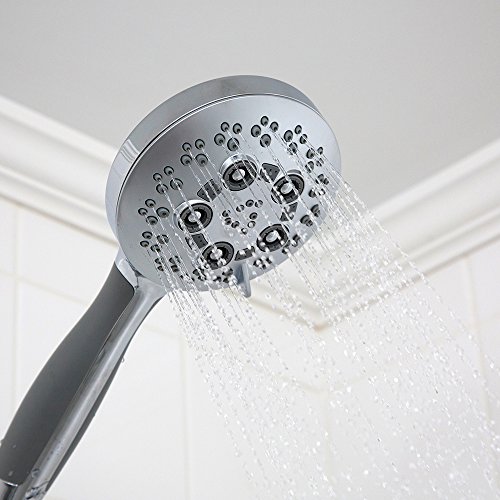 Speakman, Polished Chrome VS-1240 Rio Multi-Function Handheld Shower Head, 2.5 GPM