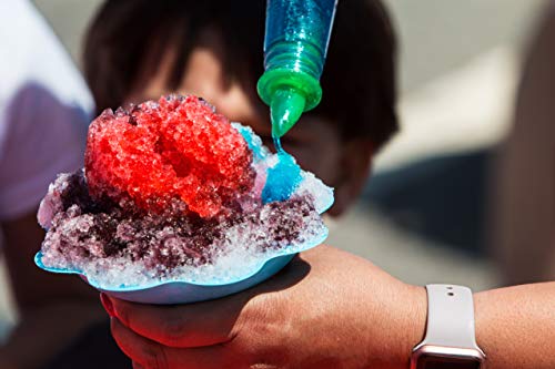 Paragon - Manufactured Fun 4-Ounce SNO-Cone Flower Drip Tray Cups, Multicolor, 100-Cup Case