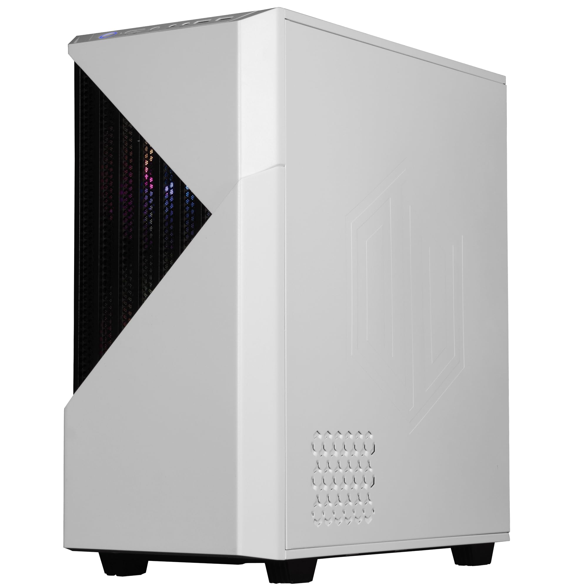 Periphio Citadel Prebuilt Gaming PC - VR Ready | GeForce RTX 3060 Ti GPU (8GB) | Intel Core i5-10400F CPU (4.3GHz Turbo) | 1TB NVMe SSD | 16GB DDR4 RAM | Gaming Desktop Computer | WiFi + BT