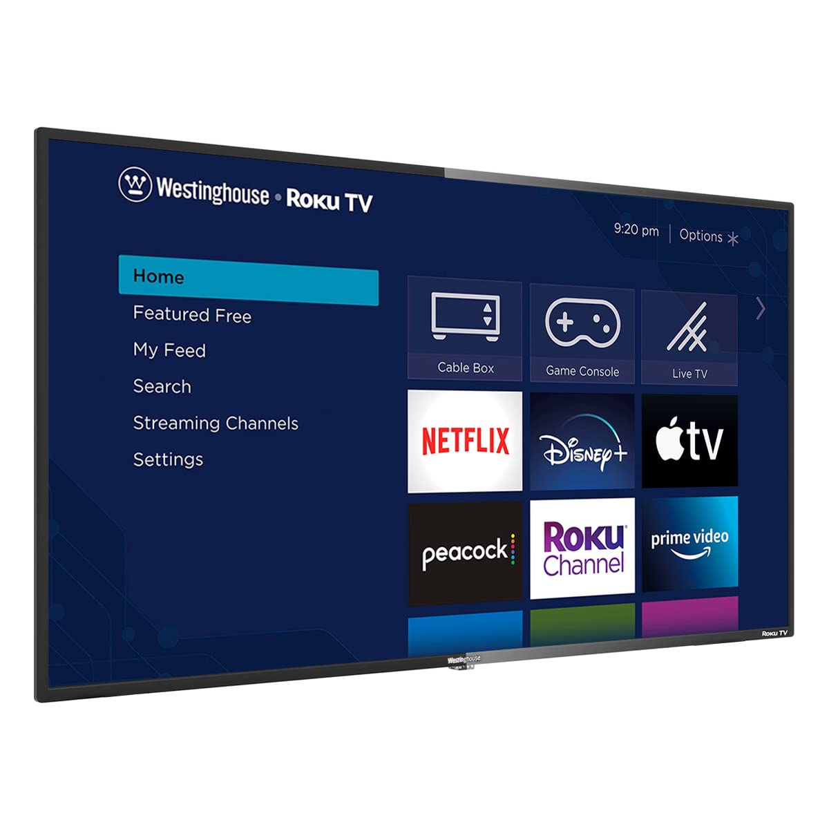 Westinghouse 43-Inch Full HD Smart TV 60Hz Refresh Rate Compatible with Alexa & Google Assistant + Free Wall Mount (No Stands) WR43FX2212 (Renewed)