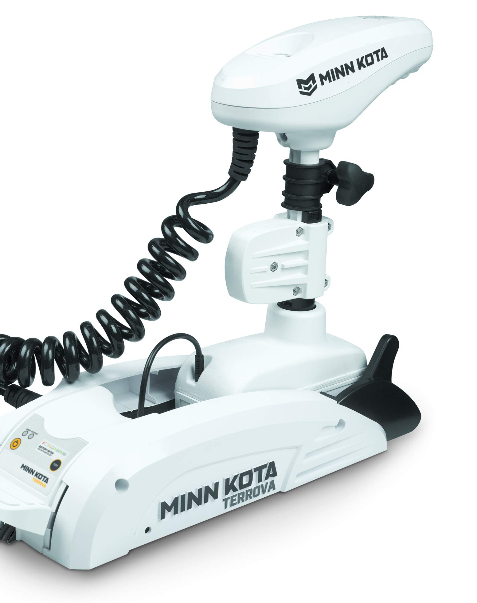 Minn Kota 1363762 Riptide Terrova Saltwater Electric-steer Bow-Mount Trolling Motor with Digital Maximizer & CoPilot, 80 lbs Thrust, 54" Shaft