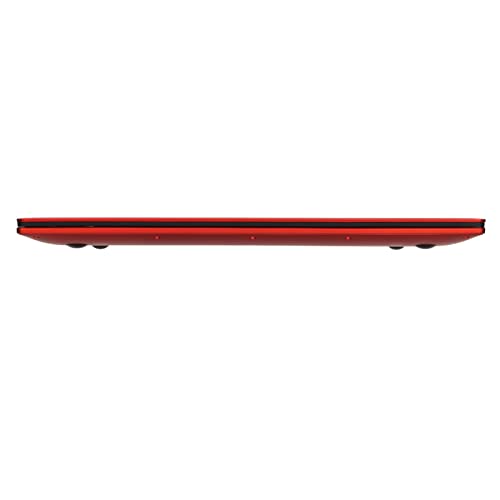 Yunseity HD Laptop, 15.6in Red 1980x1080 HD IPS Laptop Computer N5095 CPU 8GB RAM 128GB SSD with Touchpad 6000mAh Fast Charging Battery, for Windows 11(US Plug)