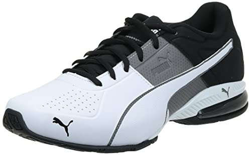 PUMA Men's Cell Surin 2 Matte, Charcoal Gray-Puma White, 8.5