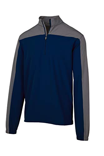Mizuno Comp Long Sleeve Batting Jacket, Navy-Shade, X-Large