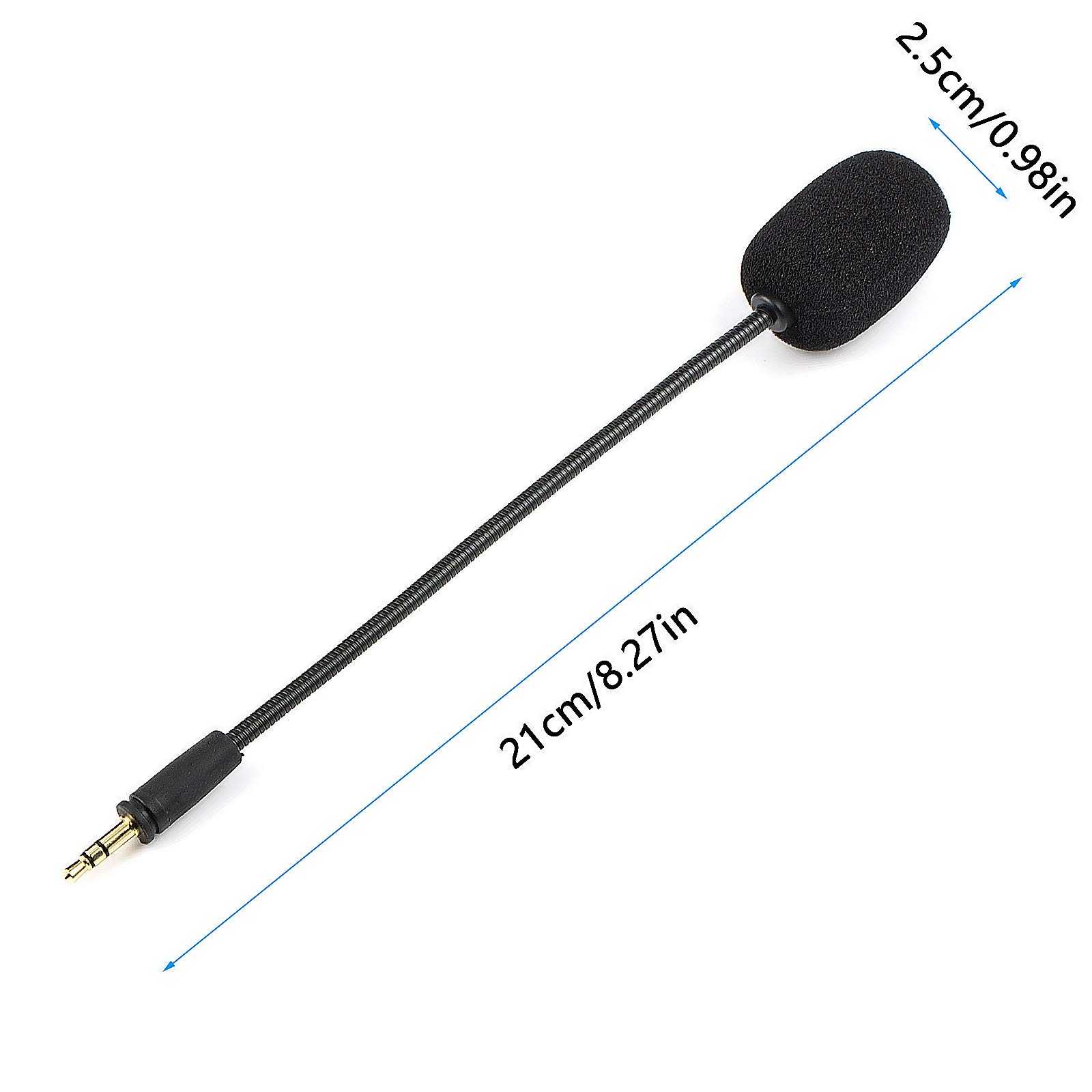 Ninge Replacement Mic-3.5mm for Turtle Beach Ear Force XO ONE Stealth 420X Recon 320 Z60-PDP Afterglow AG 6 Wired Xbox One PS4 Gaming Headset Use with TIK tok
