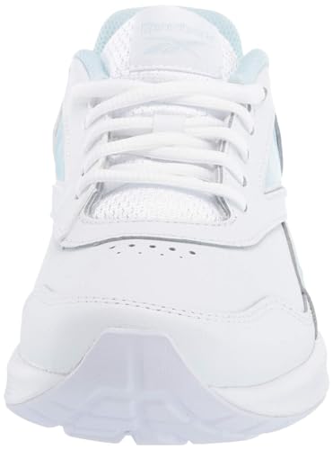Reebok Women's Walk Ultra 7 DMX Max Shoe, White/Cold Grey/Collegiate Royal, 7.5