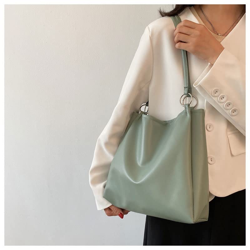 Thick Handbag Casual Shoulder Bag Ladies Simple Shopping Travel Tote Bag