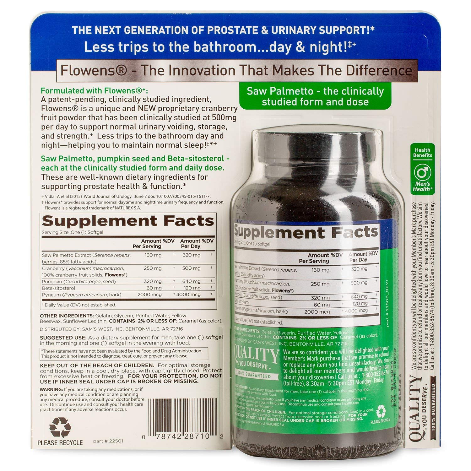 Member's Mark Prostate Plus Saw Palmetto (200 Count)