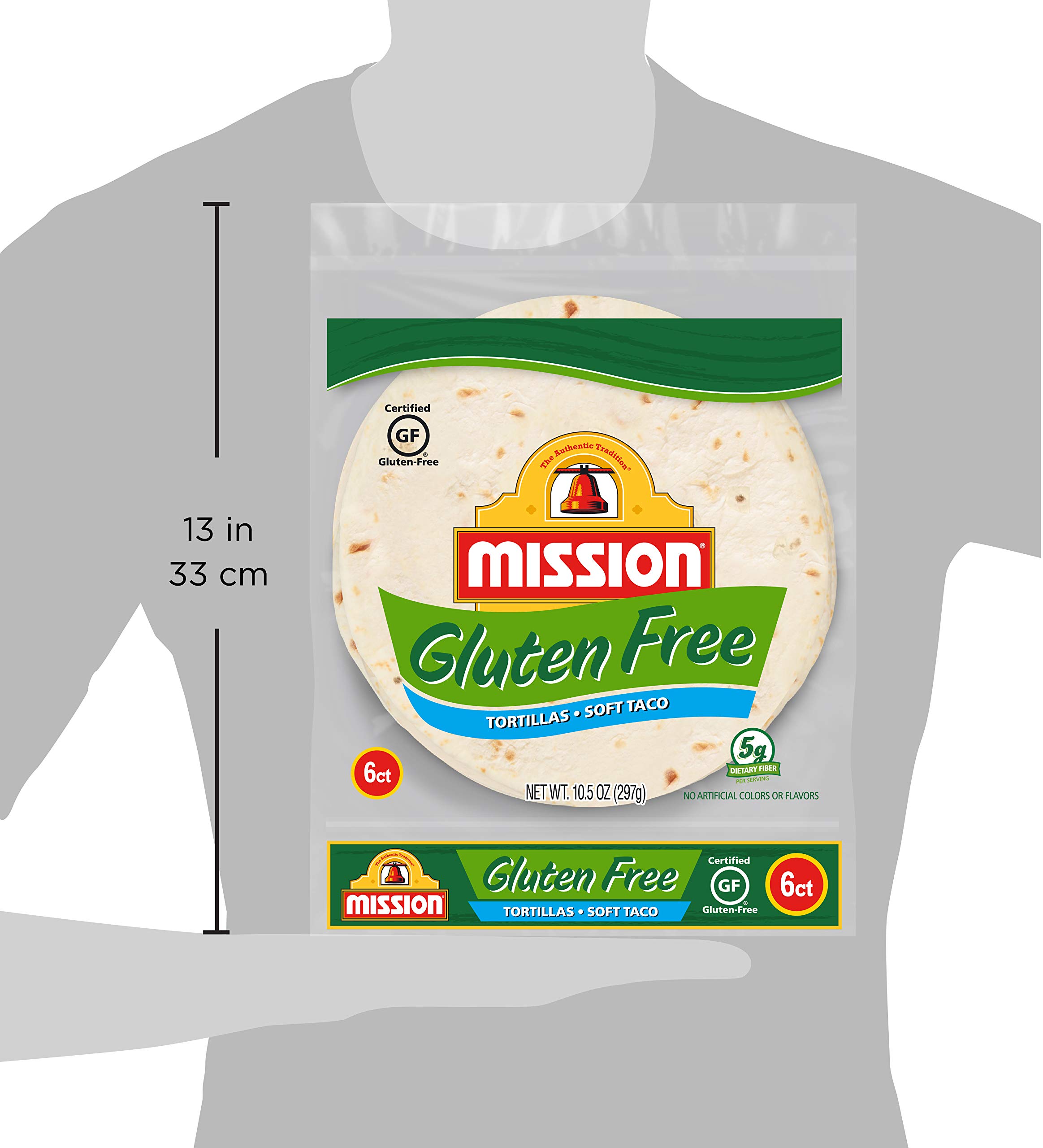 Mission, Gluten Free Soft Taco Tortillas 10.5 Ounce6ct