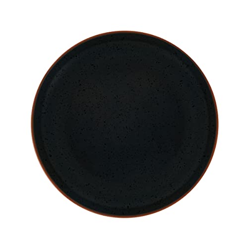 Pfaltzgraff Hunter 16 Piece Dinnerware Set, Service for 4, Black