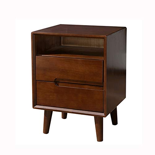 ZHAOLEI All Solid Wood Bedside Cabinet Minimalist Bedside Cabinet, Bedroom Minimalist Locker