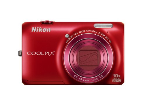 Nikon Digital Camera COOLPIX S6300 Red S6300RD