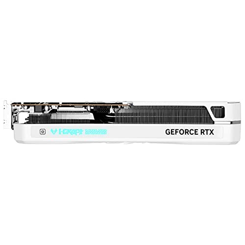maxsun Geforce RTX 4070 Ti iCraft Limited Edition OC 12GB GDDR6X Video Graphics Card GPU for Computer Gaming PC HDMI2.1 DLSS 3.5 PCIE 4.0 X16 RGB 𝗔𝗻𝗶𝗺𝗲 𝗪𝗵𝗶𝘁𝗲 𝗚𝗣𝗨