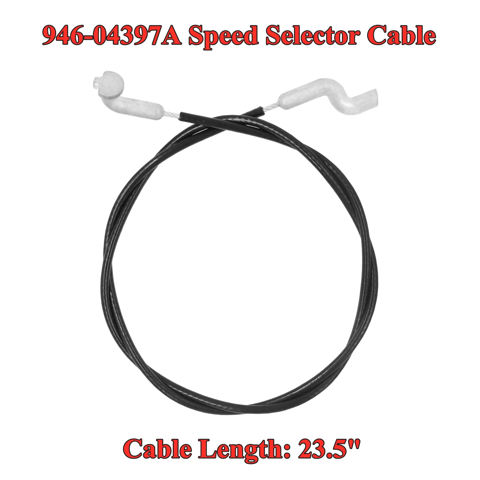 Wanotine 946-04397A Speed Selector Cable for MTD Craftsman Yard Machines Husky Snowblower 746-04397 746-04397A