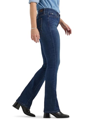 Lee Women's Ultra Lux Comfort with Flex Motion Bootcut Jean Royal Chakra 18 Medium