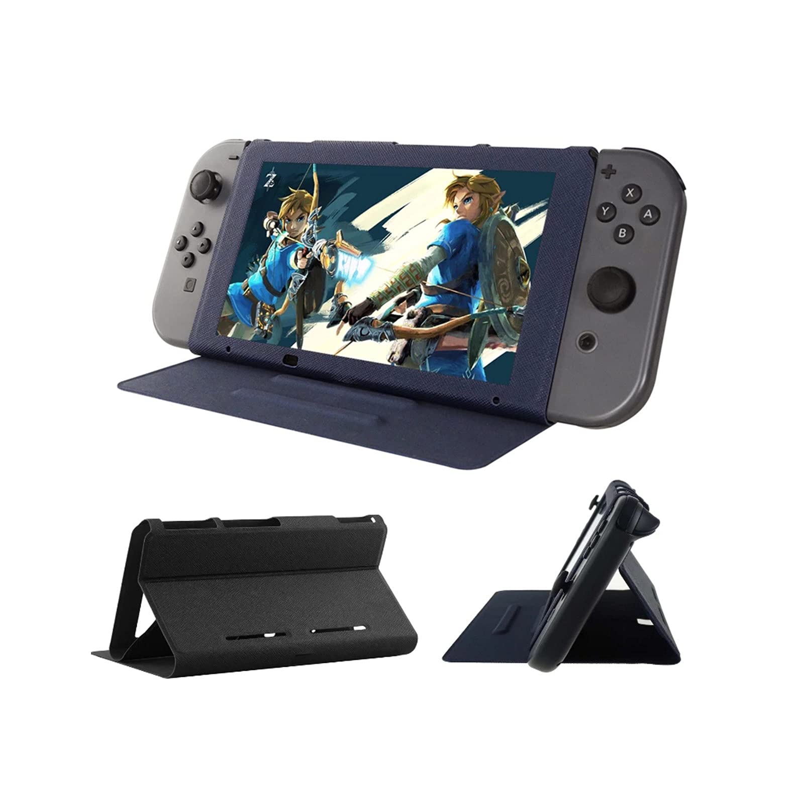 Nintendo switch folding cover, faux leather protective case, console cover, gaming accessories