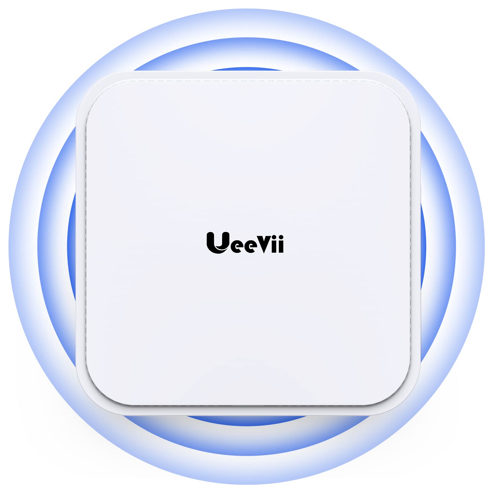 WiFi 6 Access Point,2.4G&5.8G Wireless Ceiling AP with 48V PoE Injector 3000Mbps High Speed 22dBm High-Power 4x5*dBi Antenna Gigabit RJ45 Port for House, Office, Apartment,1-Pack