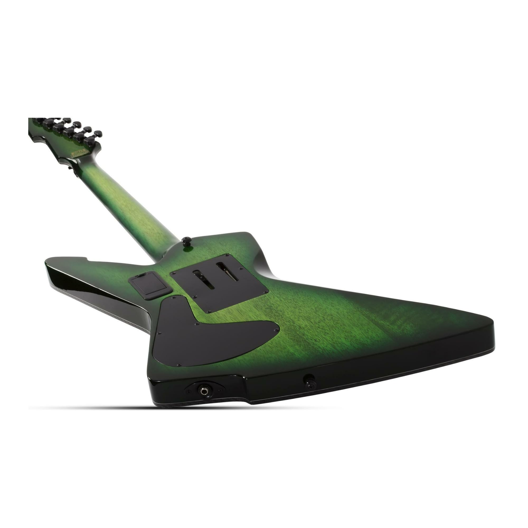 Schecter E-1 FR S Special Edition 6-String Electric Guitar (Right-Handed, Green Burst) Bundle with Clip-On Tuner and 10-Foot Guitar Cable (3 Items)
