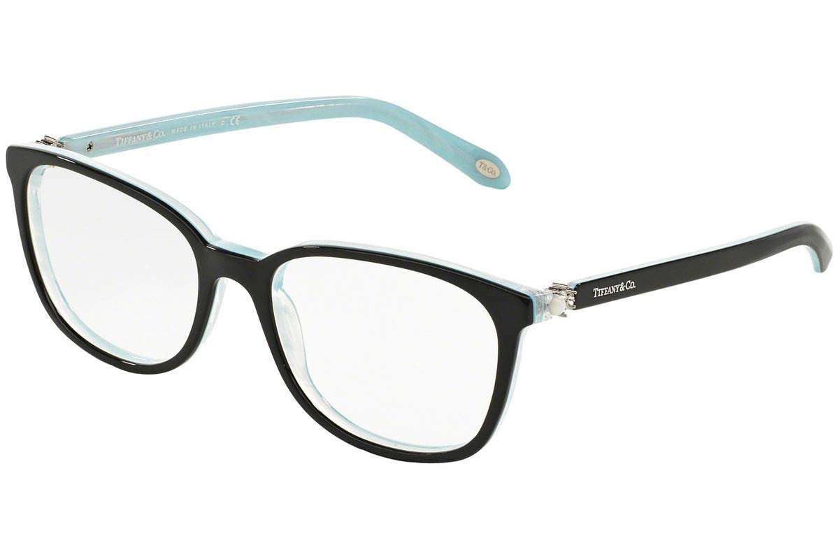 TIFFANY & CO. TF2109BF - 8193 Eyeglass Frame Black / Striped Blue 53mm