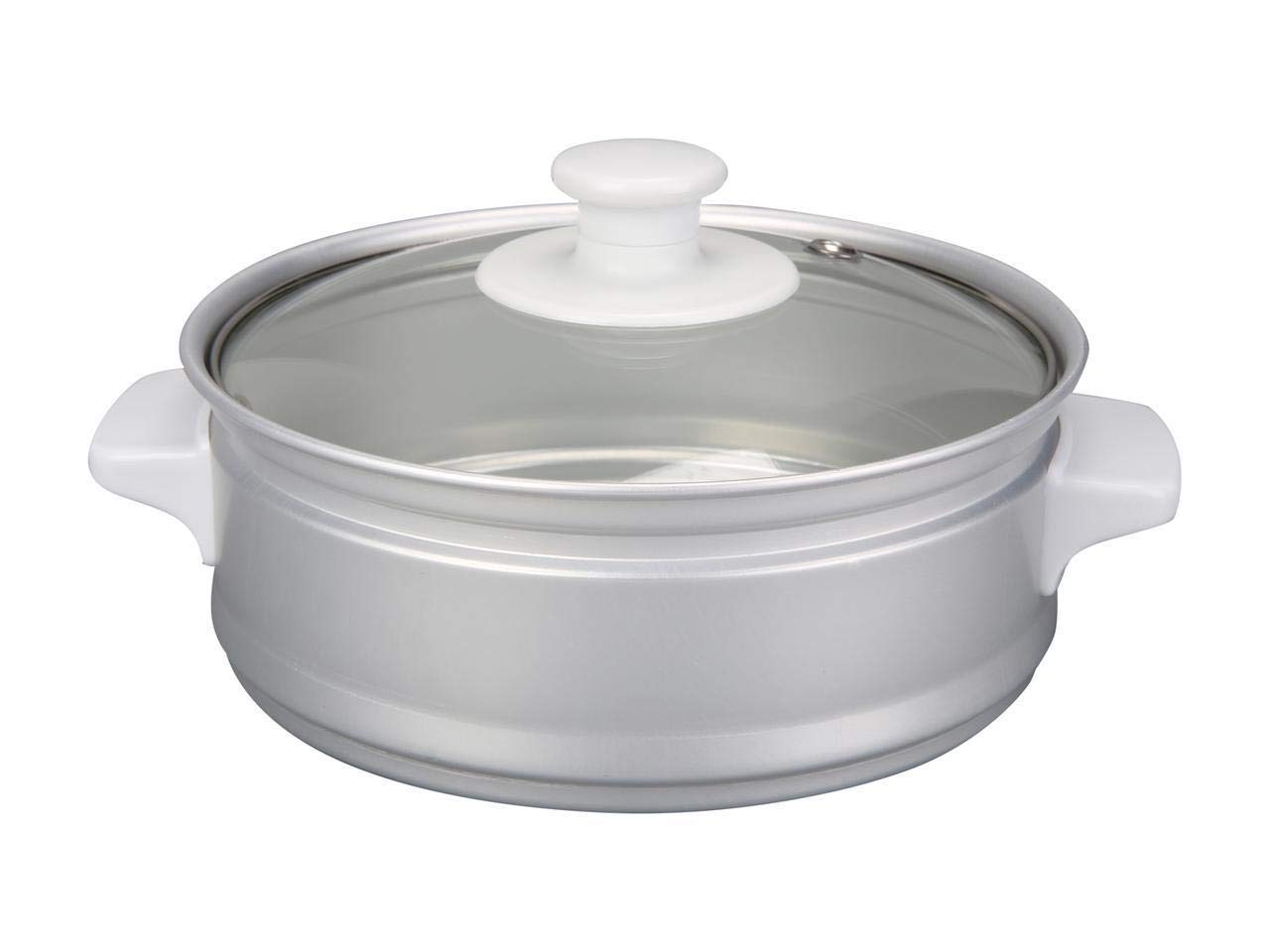 Tayama Rice Cooker with Steam Tray 3 Cup, White (RC-03R)