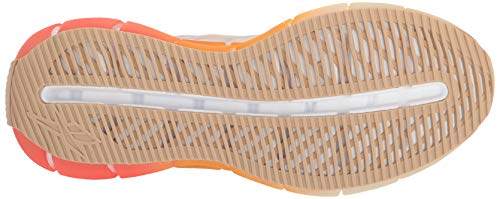 Reebok Women's Zig Kinetica Horizon Cross Trainer, Alabaster/Utility Beige/Carotene, 9