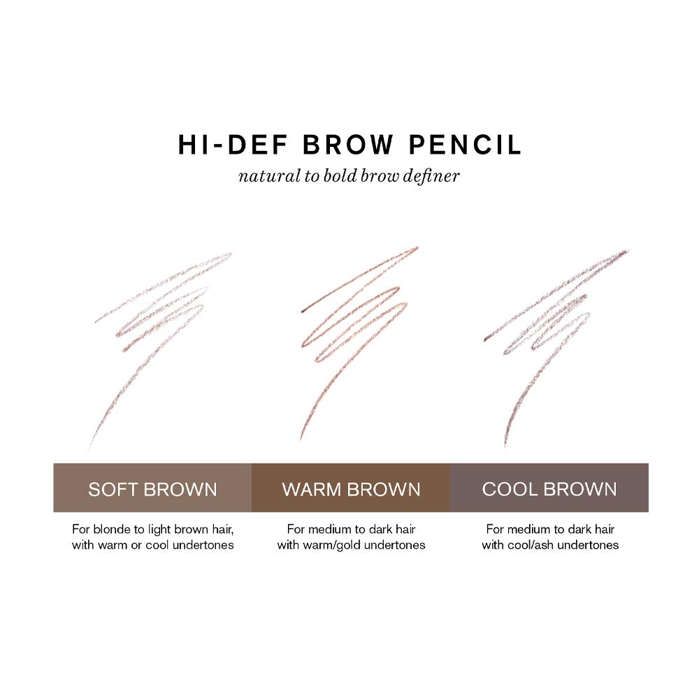 RevitaLash Cosmetics, Hi-Def Brow Pencil, Soft Brown, Hypoallergenic & Cruelty-Free