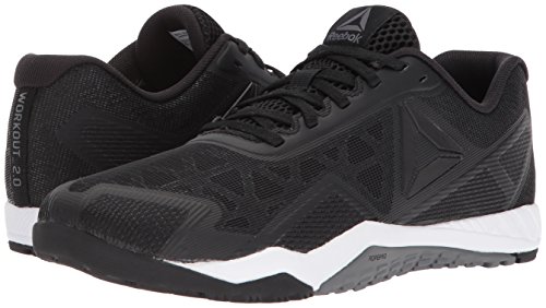 Reebok Women's ROS Workout TR 2.0 Sneaker, Black/Alloy/White, 7