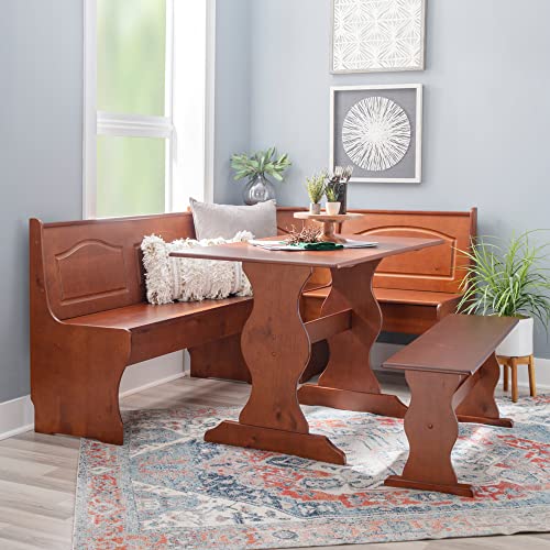 Linon Home Linon Chelsea Walnut Kitchen Nook