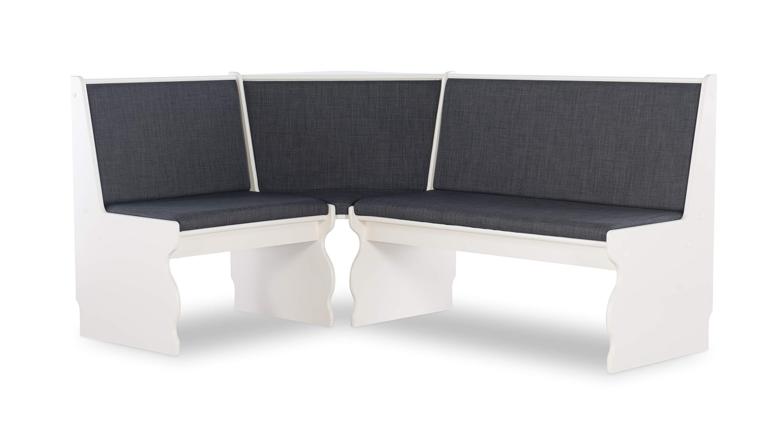 Linon Lucy Charcoal Nook