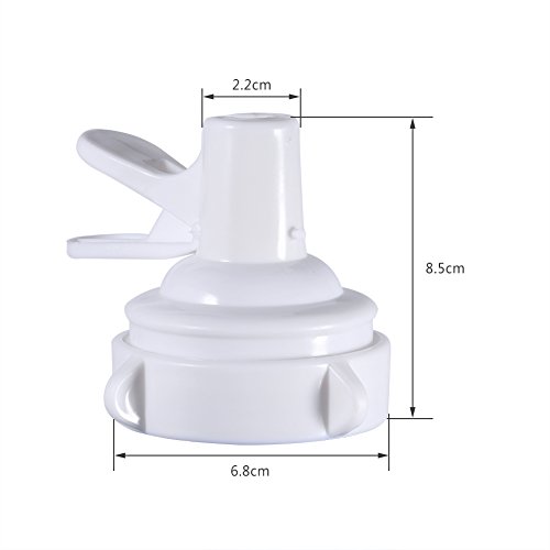 Yosoo Water Dispenser Valve, Plastic Drinking Bottle Top Spigot Water Replacement Bottle Top Valve Faucet Dispenser Simple Device White