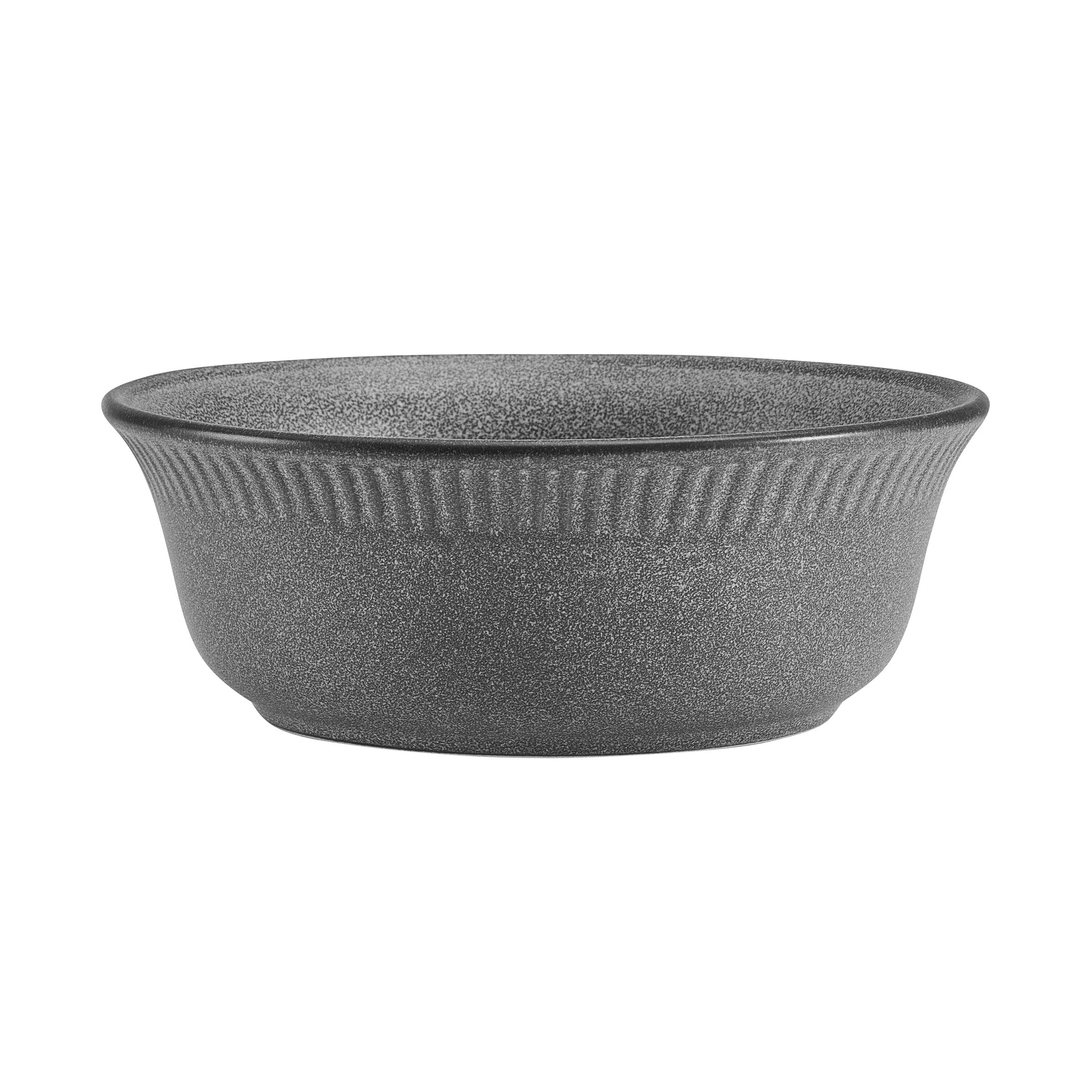 Pfaltzgraff Noah 12 Piece Dinnerware Set, Service For 4, Gray
