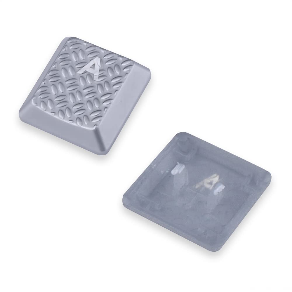 Texture Tactility Backlit keycaps Key Cap Replacement for GL Tactile Switch Logit G813 G815 G913 G915 TKL RGB Mechanical Gaming Keyboard (8 Keys, White)