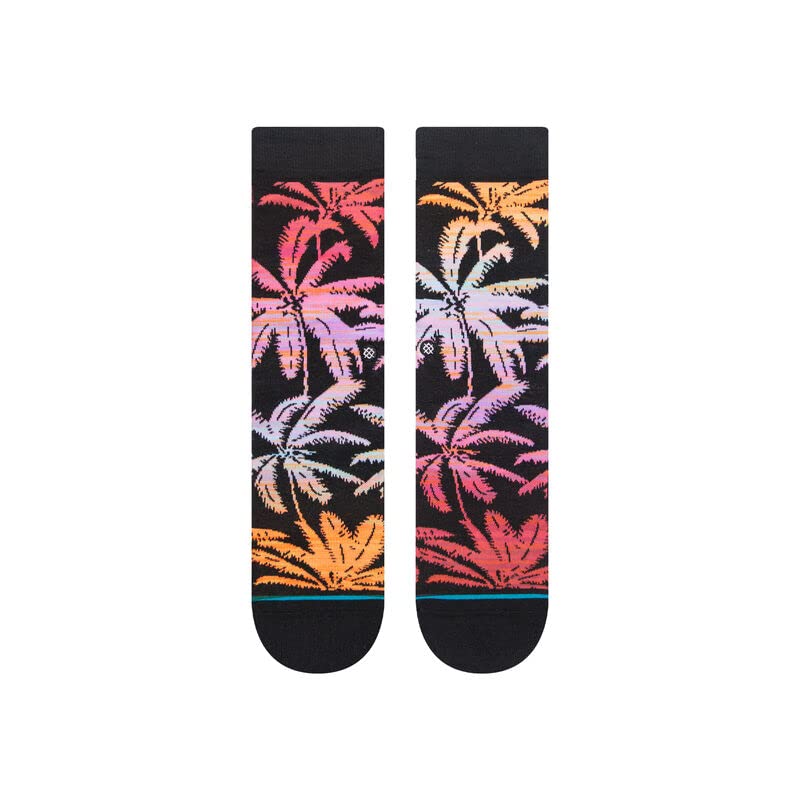 Stance Palmer Womens Crew Socks (Small, Black)
