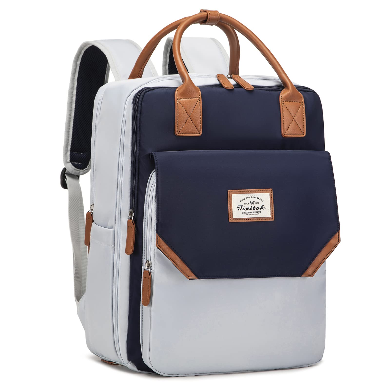 Large Travel Laptop Backpack for Women, 40L Carry On Backpack Flight Approved, Backpack with Laptop Compartment, USB Charging Port, Shoes Compartment, Luggage Backpack for Weekend Traveler Women Man