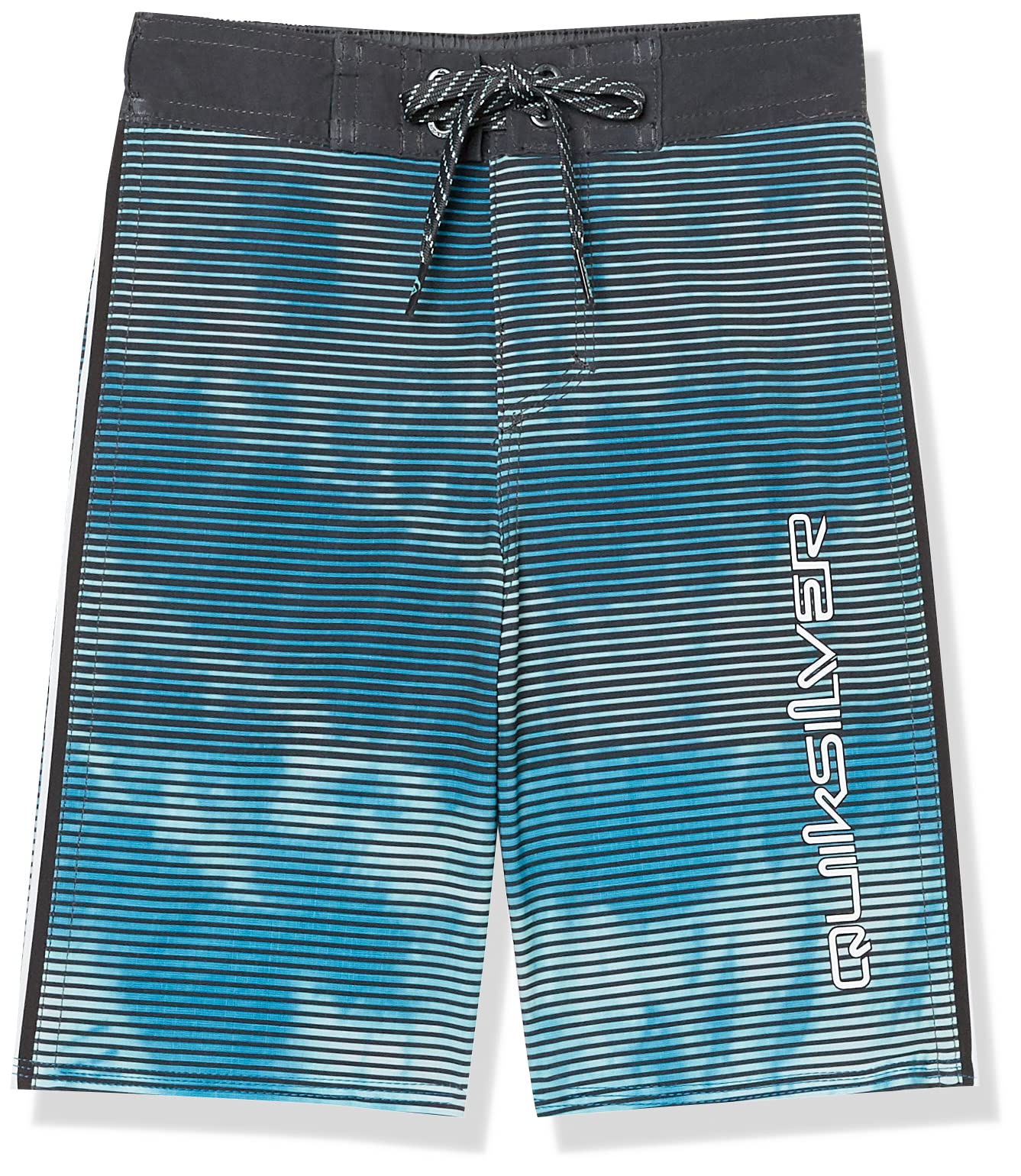 Quiksilver Boys' Surfsilk Massive 14 Boardshort Swim Trunk, Tarmac, 7