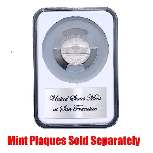 Ursae Minoris Elite Certified-Style Coin Holder for US Buffalo or Jefferson Nickel Three Pack