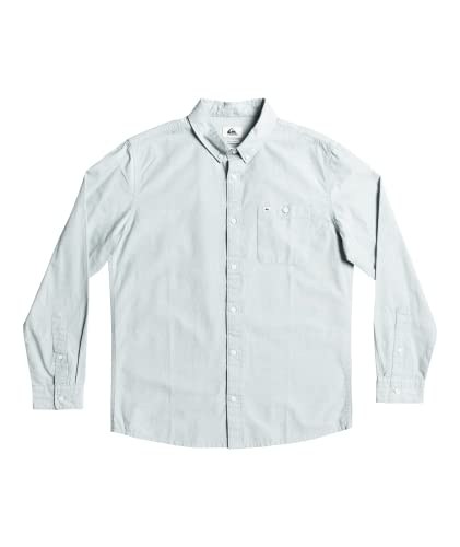 Quiksilver Men's Winfall Ls Button Down Shirt, Citadel Blue, Large