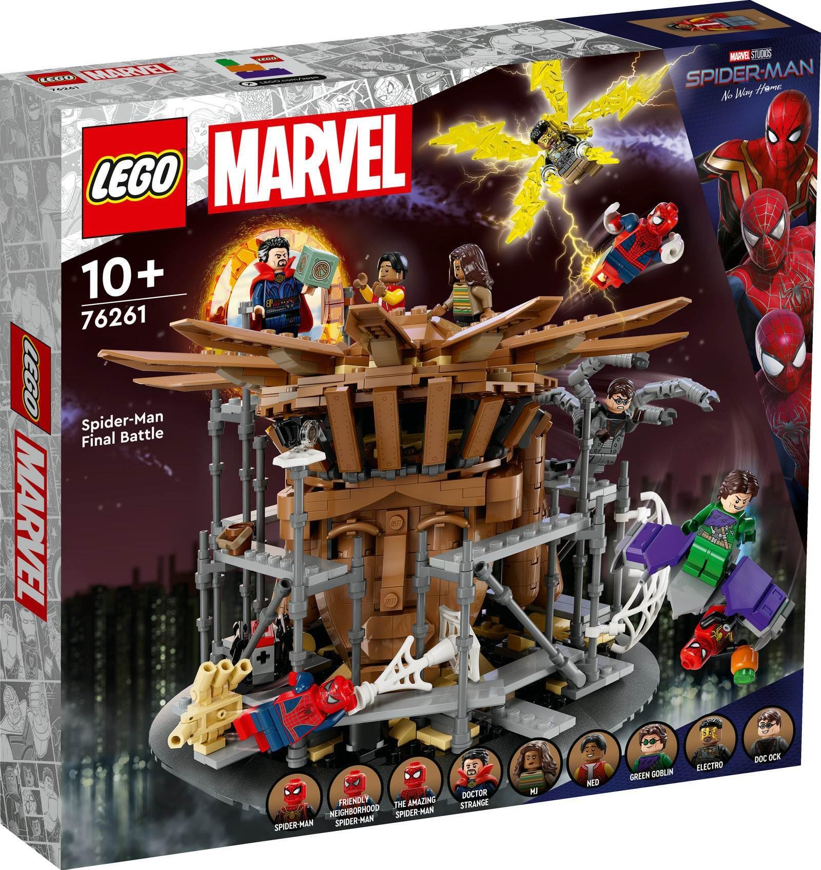 Lego Set of 2: 76261 Spider-Mans Large Showdown & 30443 Spider-Mans Bridge Duel