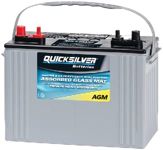 Mercury - Mercruiser QS8A27M; Battery-Agm Grp27 580Cca 175Rc Made by Mercury - Mercruiser