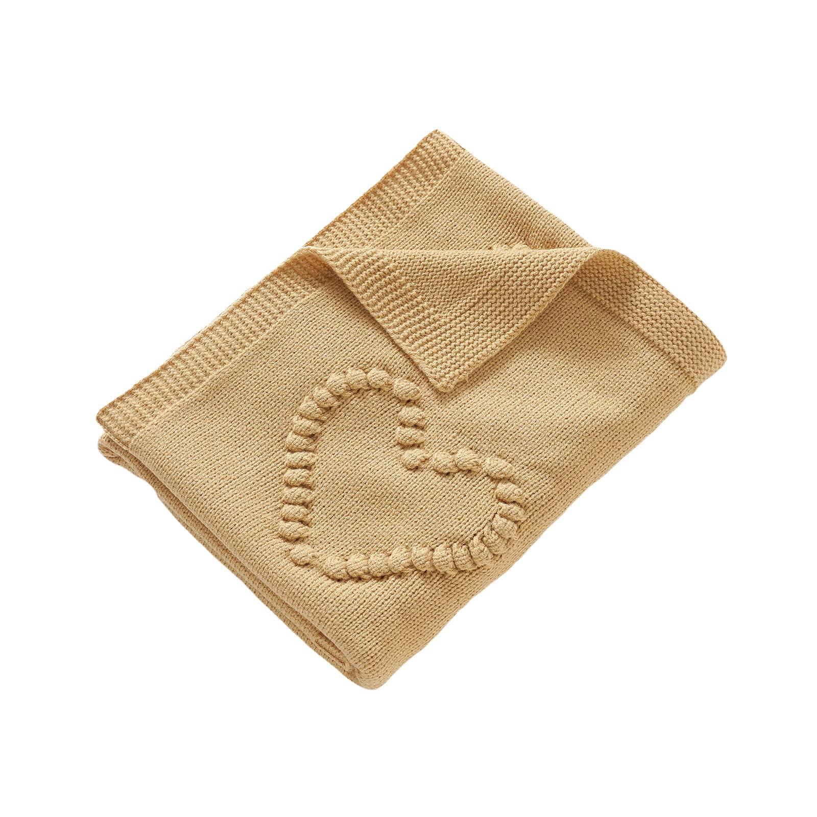 XIXIXIU Baby Knitting Blanket Newborn Soft and Breathable Light All Season Warm Solid Blanket