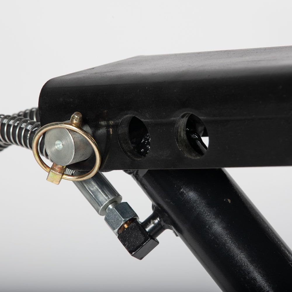 Titan Attachments 36in Hydraulic Backhoe Thumb Excavator Attachment, 1/2in Thickness Heavy-Duty Weld-On Mechanical Thumb with Hydraulic Cylinder