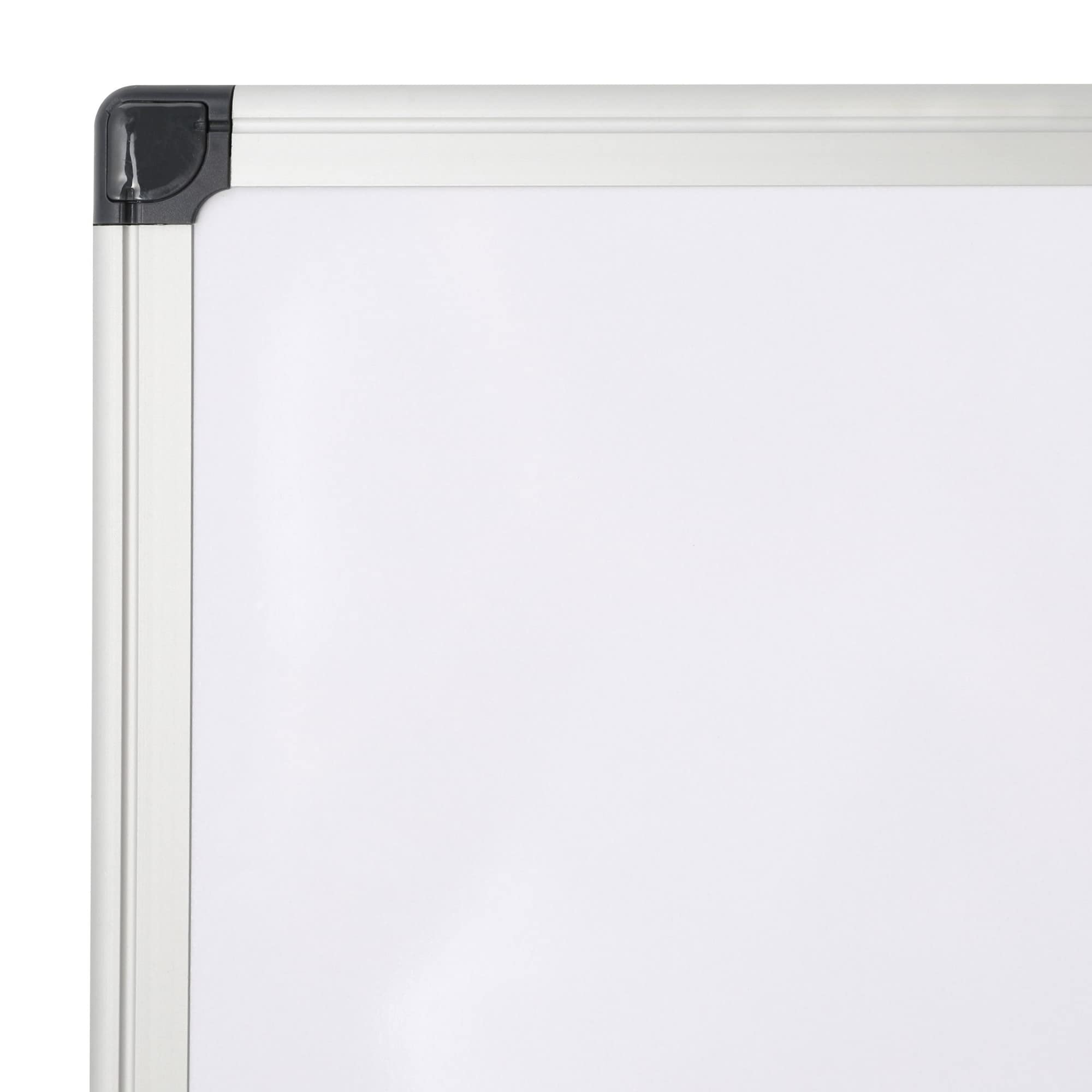 Office Depot® Brand Non-Magnetic Melamine Dry-Erase Whiteboard, 36" x 48", Aluminum Frame with Silver Finish