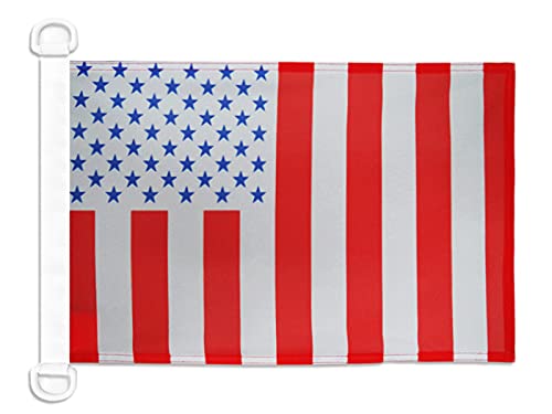 USA Civil Peace NAUTICAL Flag 18'' x 12'' - American flags 30 x 45 cm - Banner 12x18 in for boat - AZ FLAG