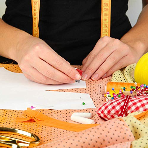 UCEC Retractable Utility Knife Box Cutter Set, 6PCS Cardboard Cutter with 10PCS Blades, Compact, Extended Use for Heavy Duty Office, Home, Arts Crafts, Hobby for Cutting Boxes, Cartons
