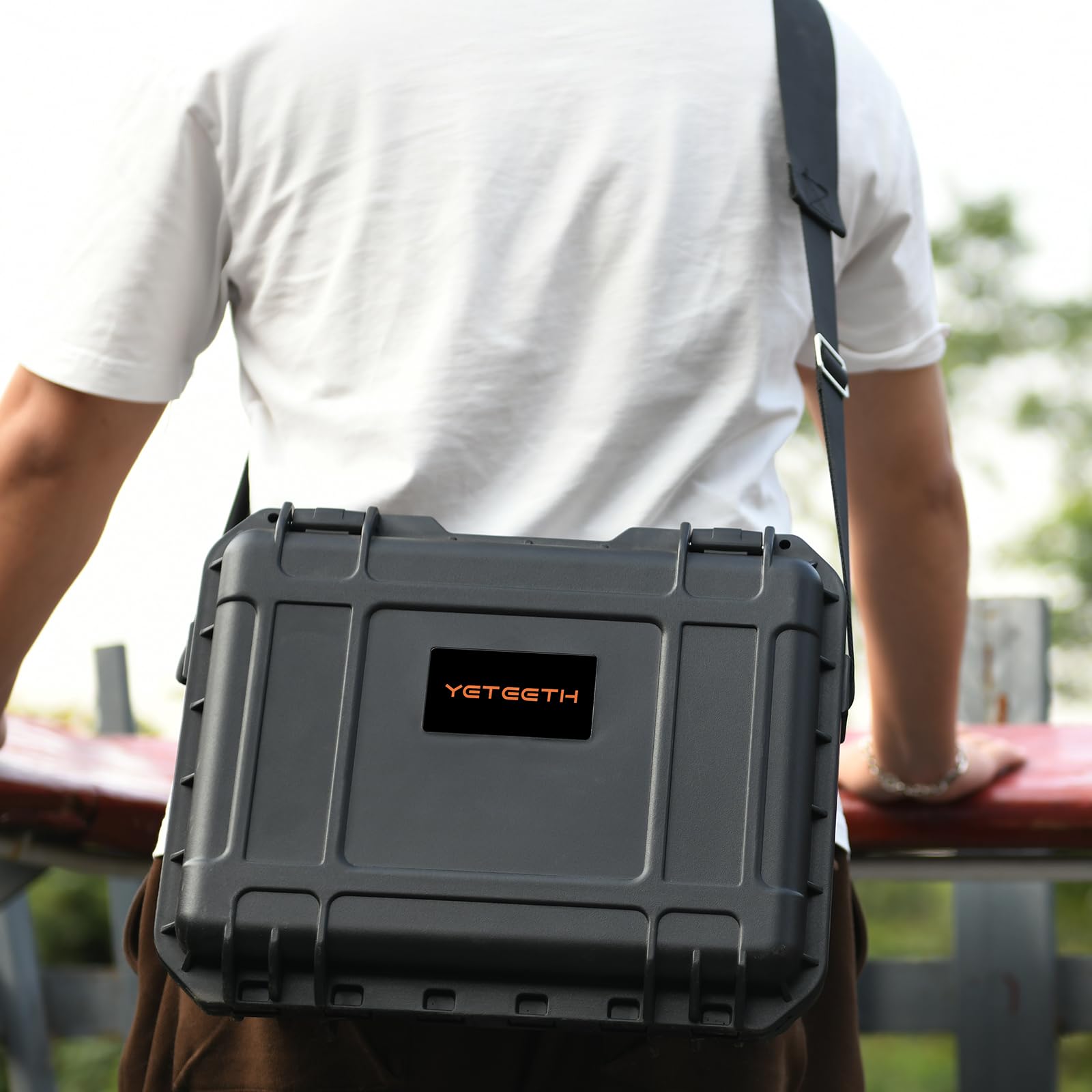 YETEETH Mini 3 Pro/Mini 3 Hard Case, Waterproof Pressure Resistant Carrying Case for DJI Mini 3 Pro/Mini 3 Accessories - 5.5-inch HD Display Version (Not Included Neck Strap)