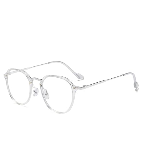 Metal Frame Anti Blue Light Glasses For Men And Women Retro Glasses Eyewear (Color : C3, Size : One size)