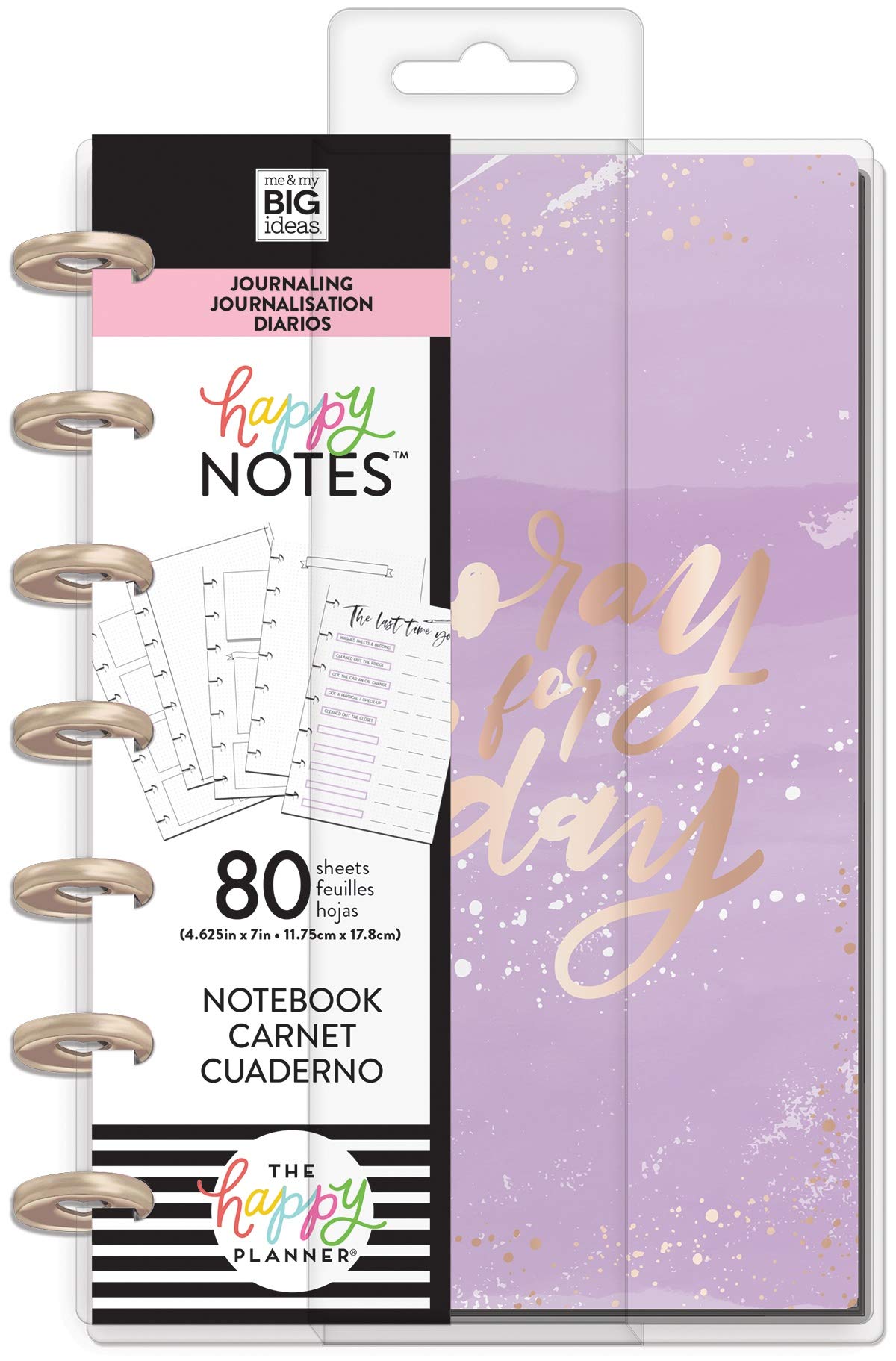 Me & My Big Ideas Happy Planner Mini Journaling Notebook W/80 Sheets-Horray For Today