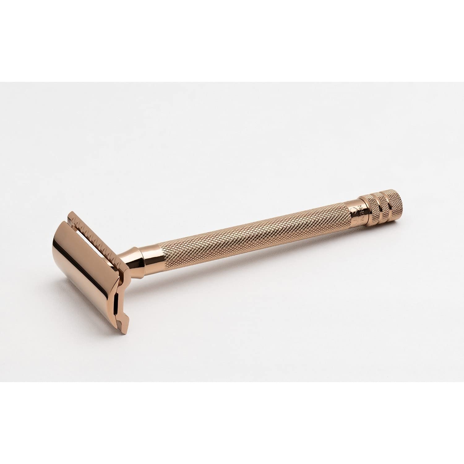 Merkur Merkur Double Edge Safety Razor, Straight Cut, Double Extra Long Handle, Gold, 1 ct.